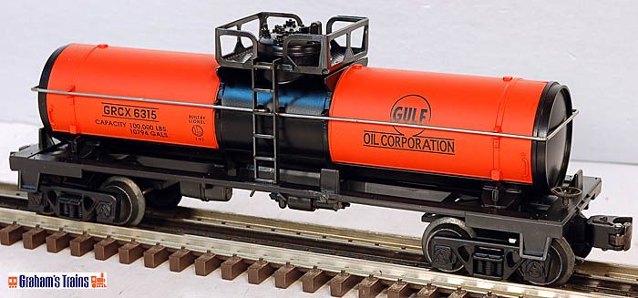 New Lionel Freight Car Tank Car 6-19611 Gulf – Southeastern Narrow ...